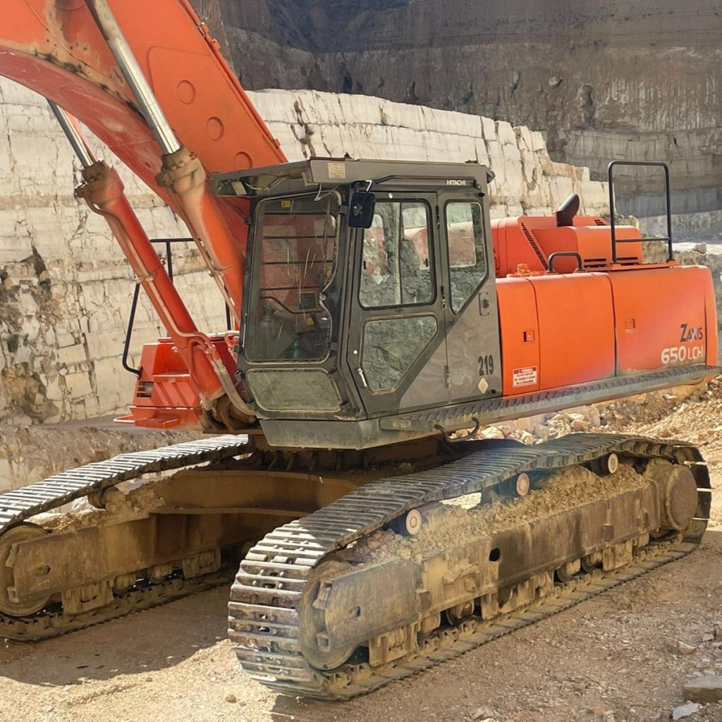 Vendita escavatore cingolato Hitachi ZAXIS 650 LC Usato - Edimac Pescara